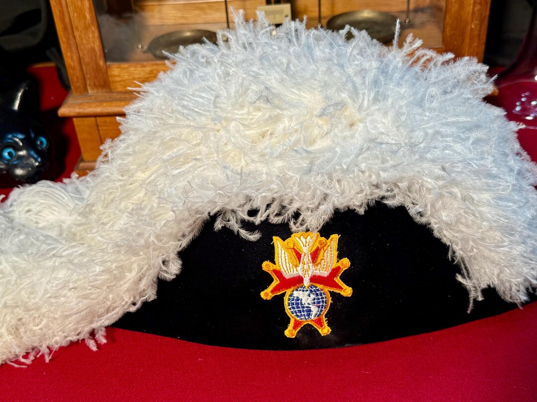 Knights of Columbus Regalia Chapeau Hat W/ Case | 4th Degree Ceremonial ...