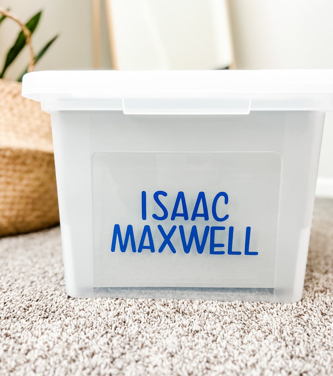 Memory Box Decal ONLY | Keepsake Box | School Years | School Paper ...