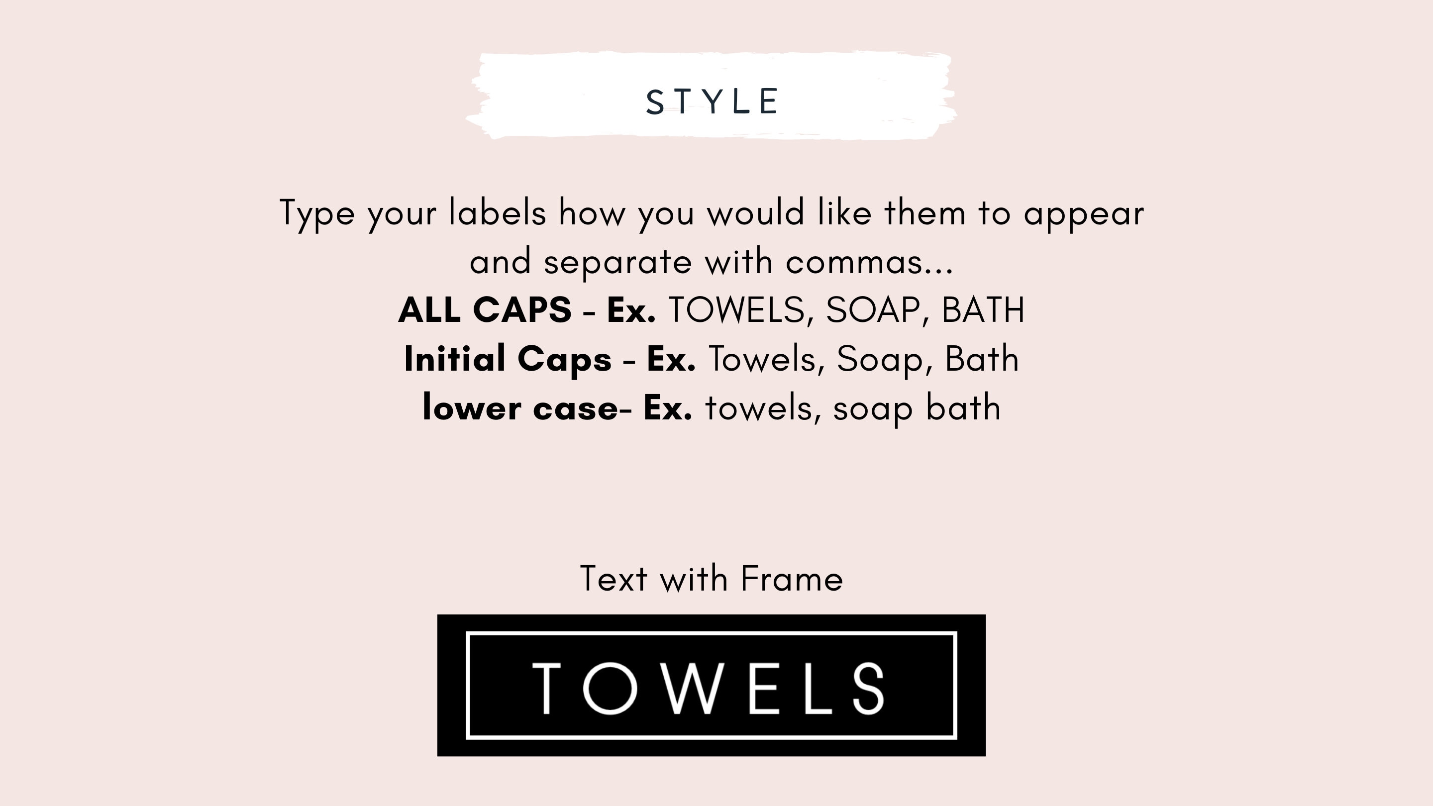 Custom Ptouch Cube Labels - Etsy