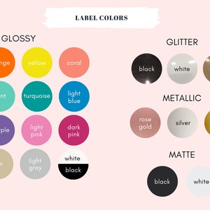 Custom Vinyl Labels Adhesive Vinyl - Etsy