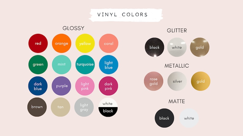 Custom Vinyl Labels Adhesive Vinyl - Etsy