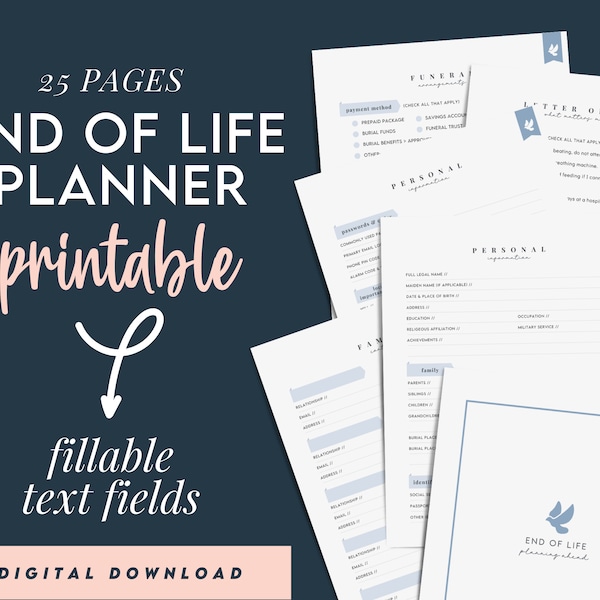 Life Planner - Etsy