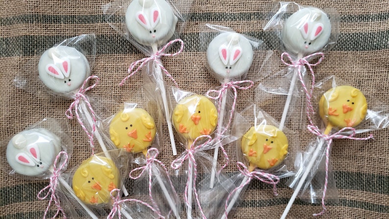 Easter Oreo Pops- Bunnies and Chicks - Etsy