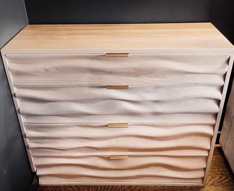 Modern Wave Dresser made-to-order - Etsy