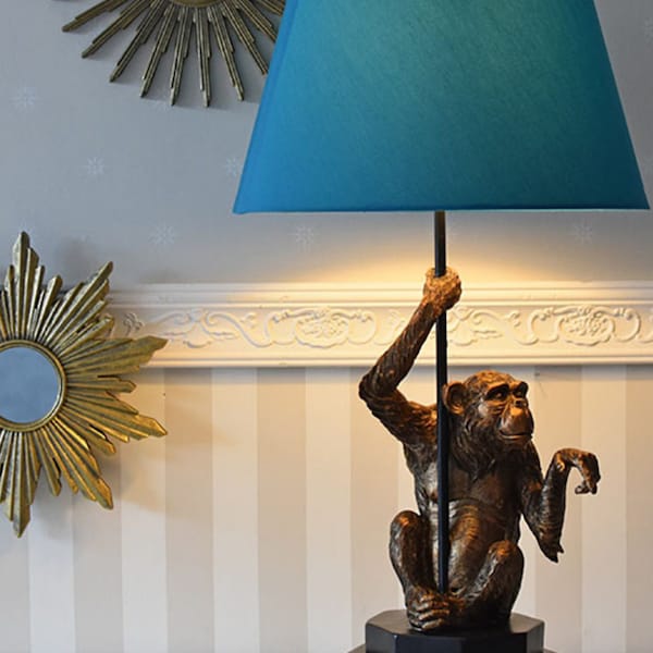 Monkey Lamp - Etsy