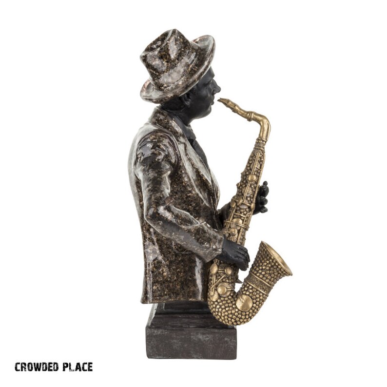 14 Saxophone Musician Statute Sax Player Sculpture | Etsy