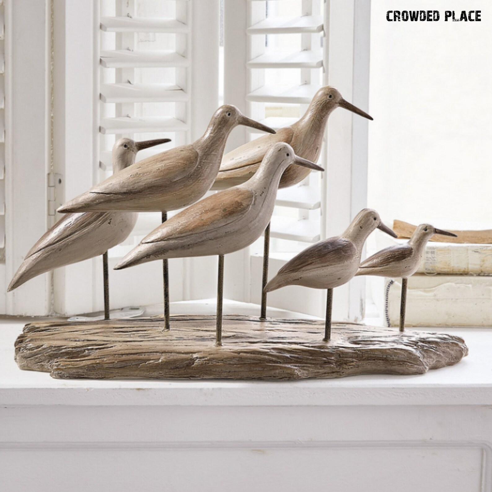 Seagull Sculpture Figurine Bird Statue for Home Handmade - Etsy