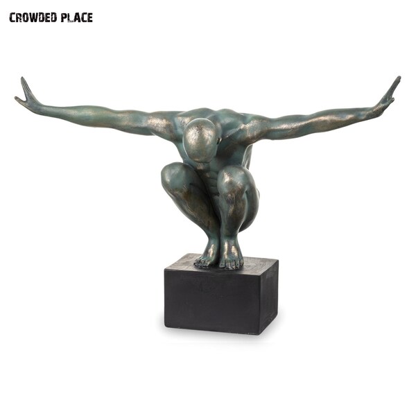 Male Bodybuilder Statue - Etsy