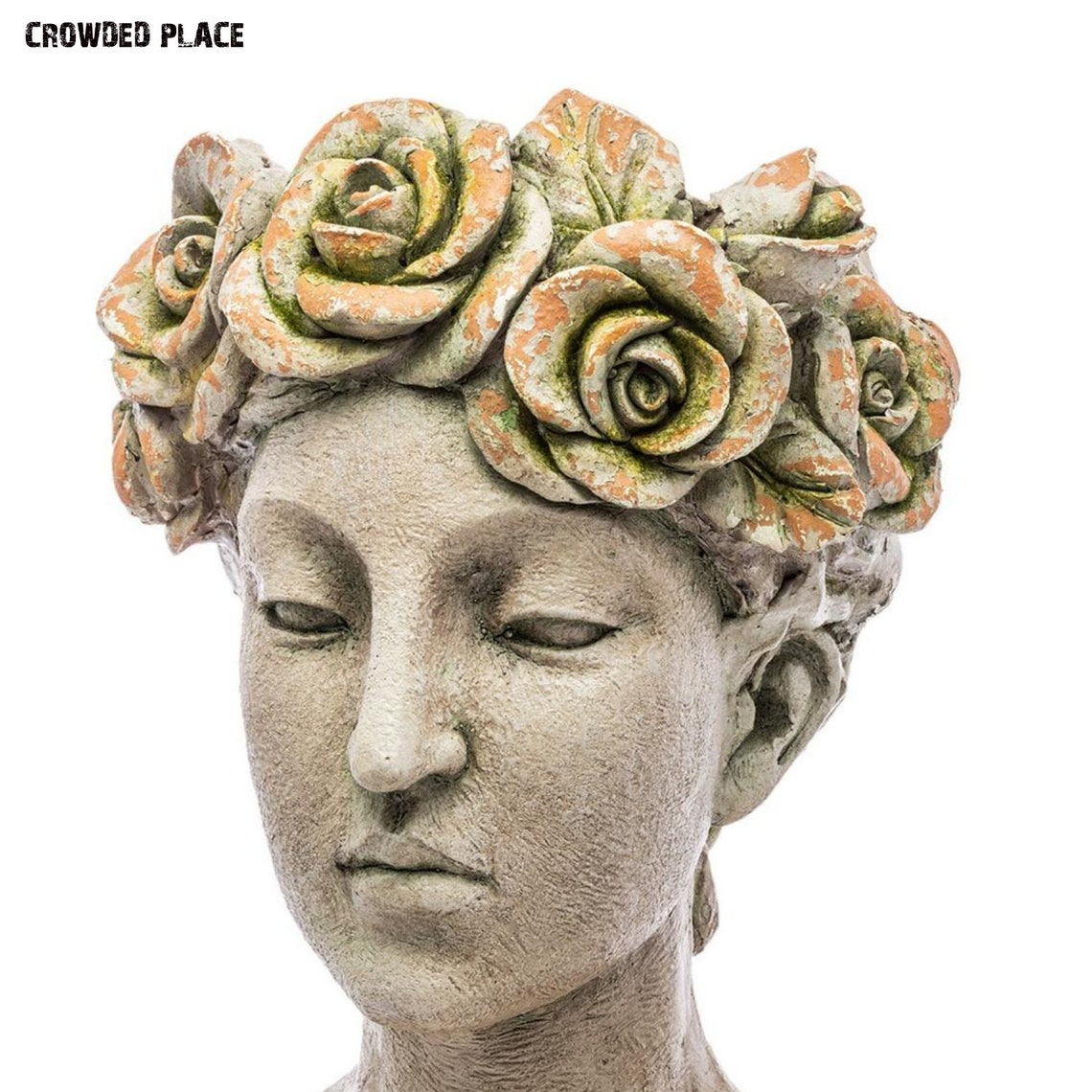 Large Woman Head Flower Pot 21 Face Planter Garden | Etsy