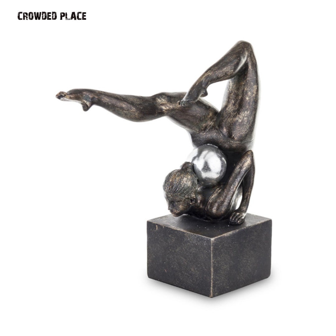 9 Ancient Gold Acrobat Figurine Gymnast Statue of - Etsy