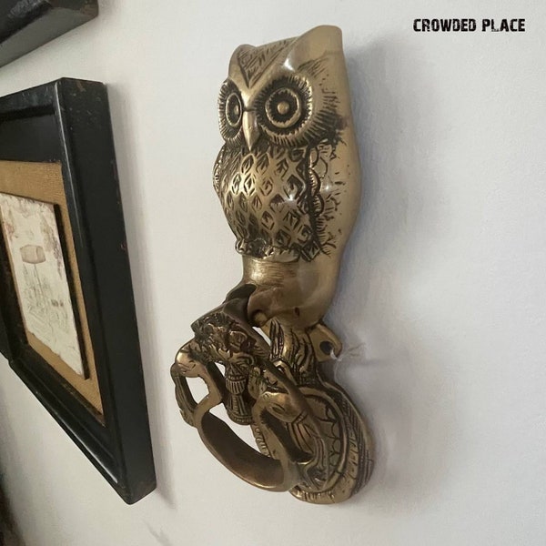 Owl Door Knocker - Etsy