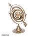 Metal Armillary Sphere With Arrow, Gold Nautical Maritime Astrolabe ...