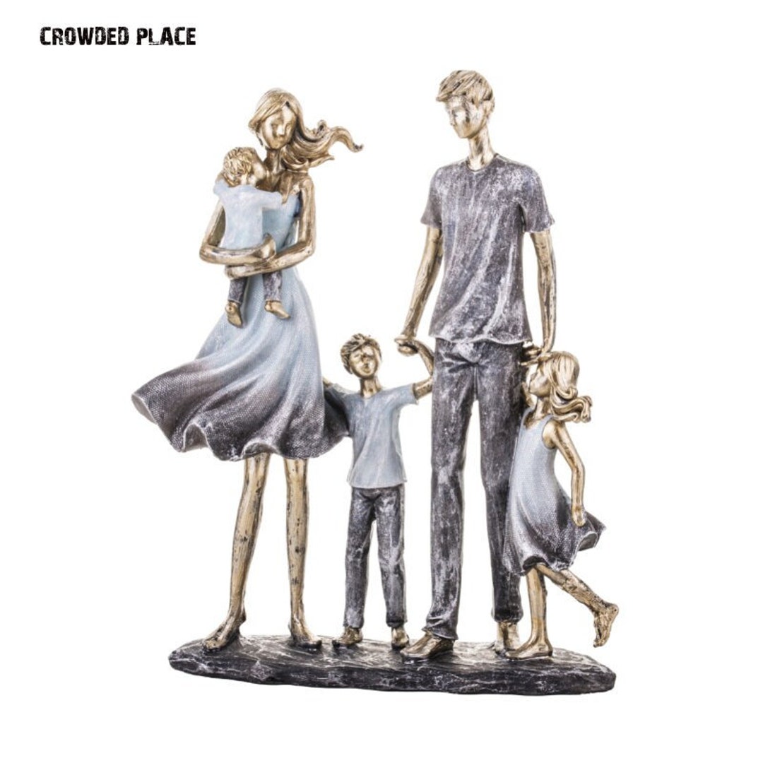 Decorative Figurine of Family, Home Decor, Gift for Family, Christmas ...