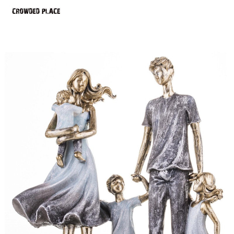 Decorative Figurine of Family Home Decor Gift for Family | Etsy