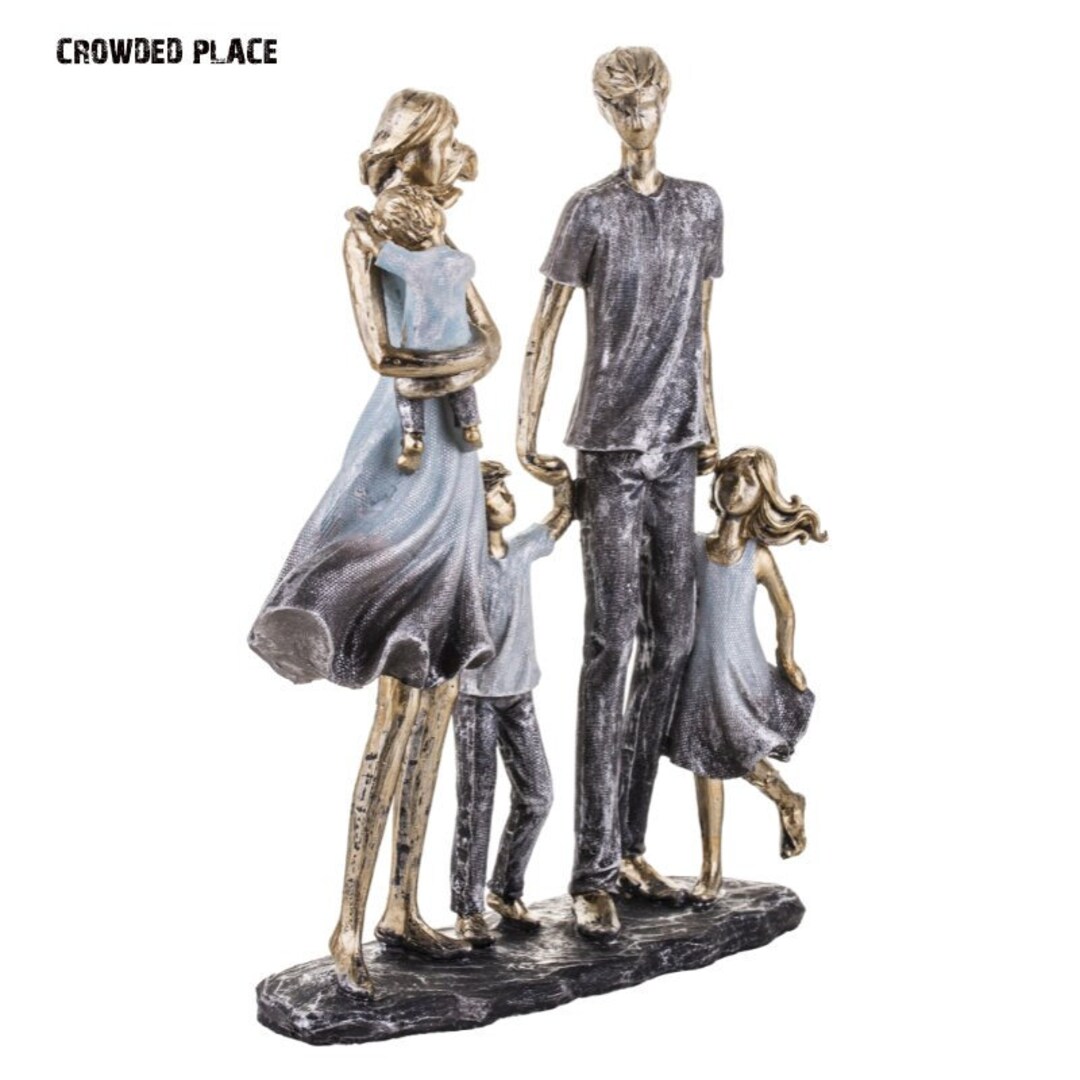 Decorative Figurine of Family, Home Decor, Gift for Family, Christmas ...