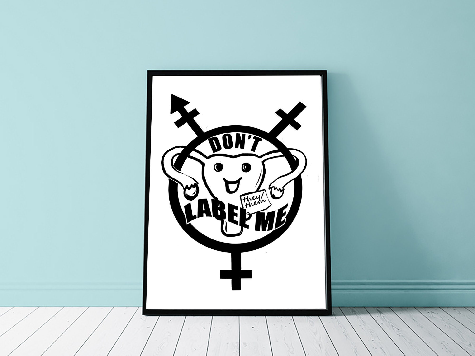Don't Label Me- Art Print - Etsy