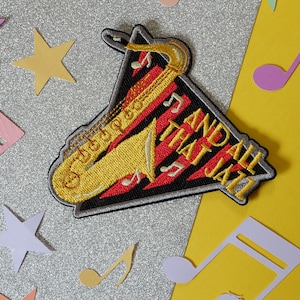 And All That Jazz chicago Musical Theatre Embroidered Iron-on Patch - Etsy