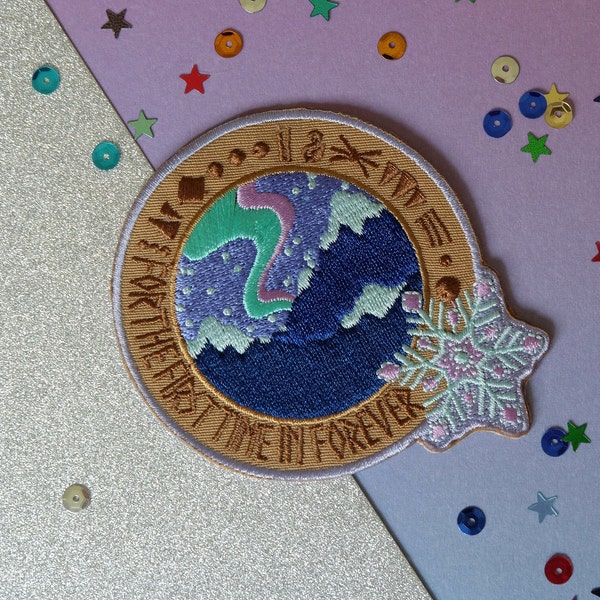 Frozen Patch - Etsy