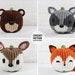 CROCHET PATTERN Bundle X Woodland Critter Pumpkins English - Etsy