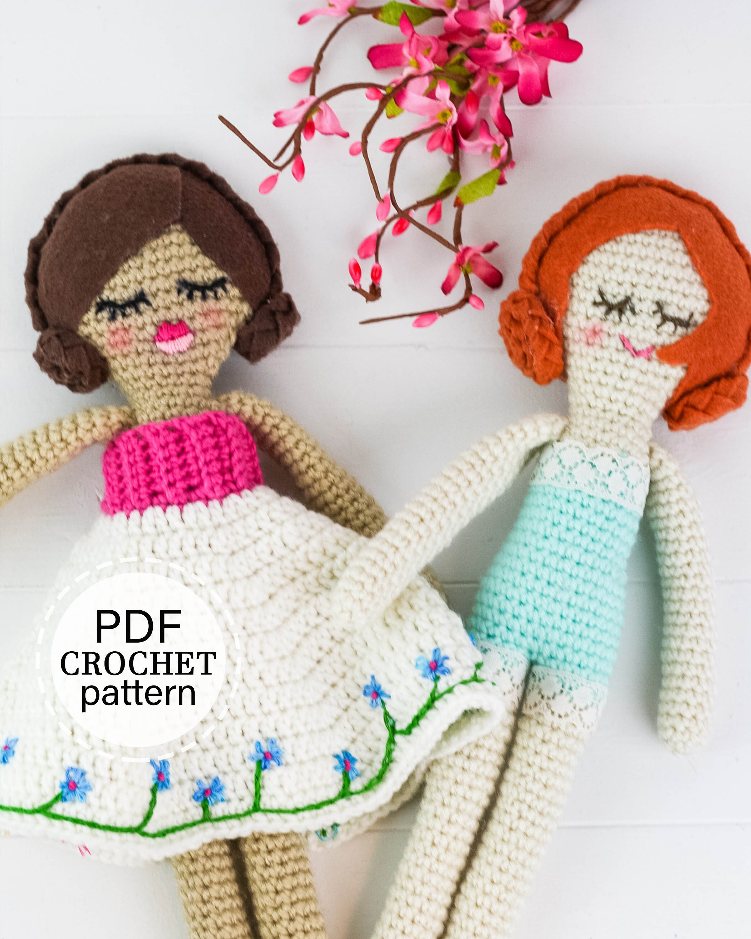 Heirloom Crochet Doll Pattern PDF Pattern English Download | Etsy