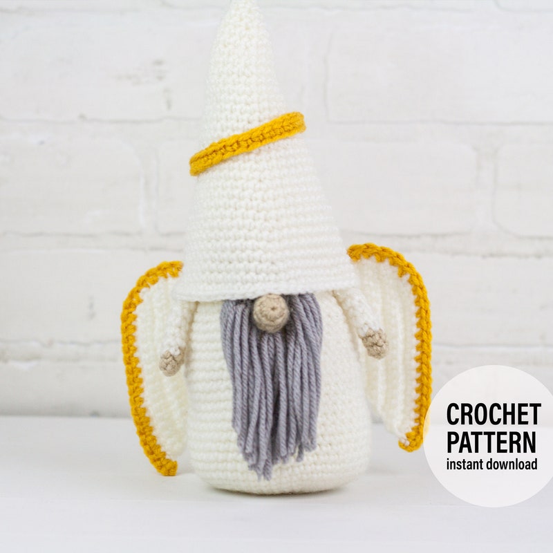 Angel Gnome - Etsy