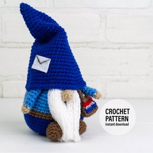 CROCHET PATTERN X Mailman Gnome X English PDF Pattern Only - Etsy