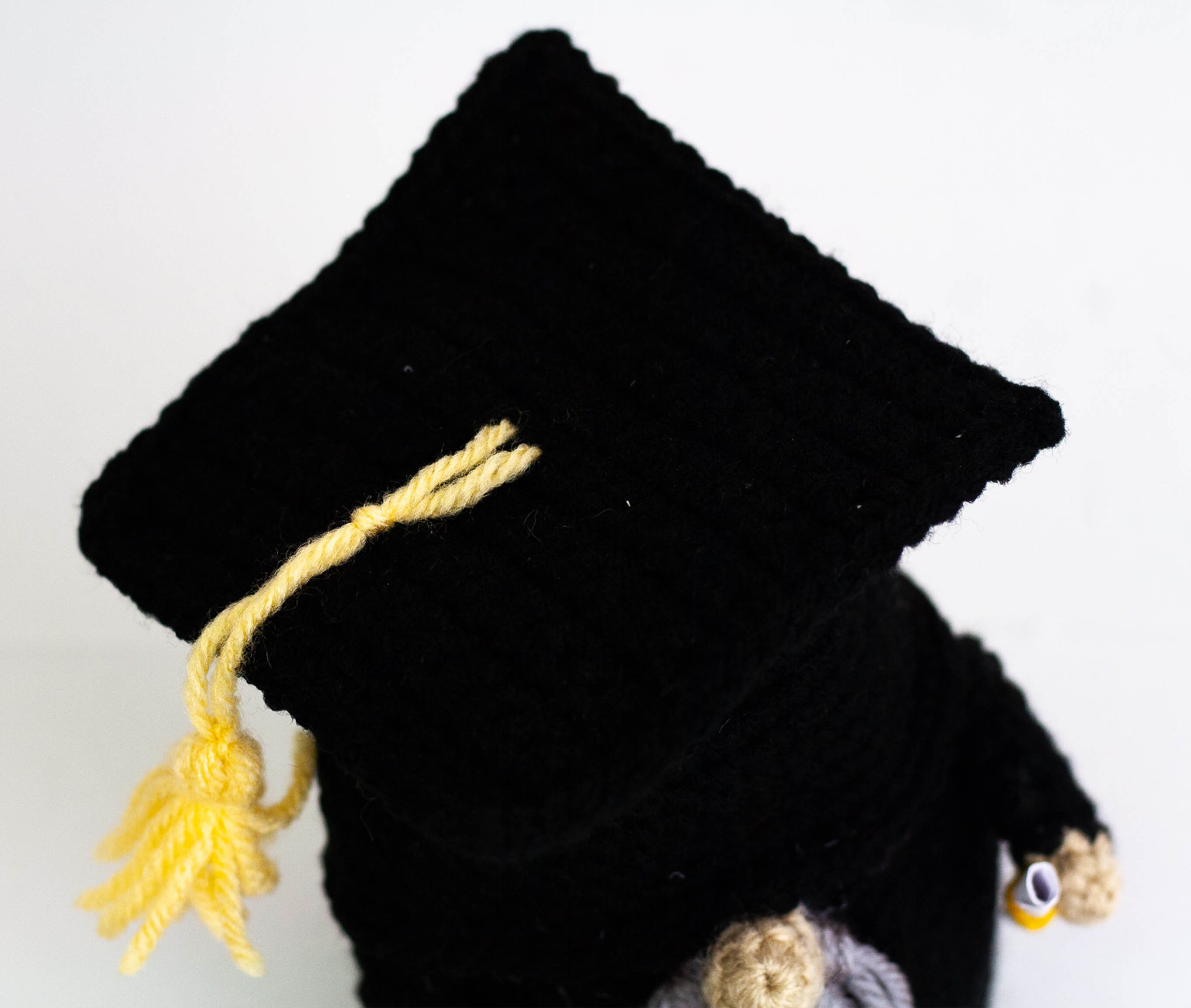 CROCHET PATTERN X Graduation Gnome X English PDF Pattern Only - Etsy