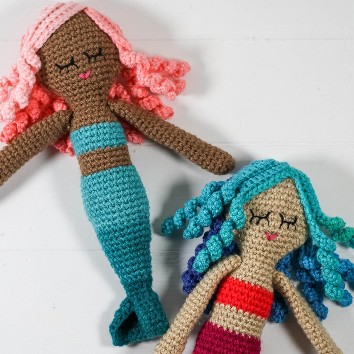 Crochet Mermaid Doll Pattern Crochet Amigurumi Pattern - Etsy