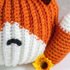 CROCHET PATTERN X Crochet Fox Pumpkin, English Written Pattern, PDF ...