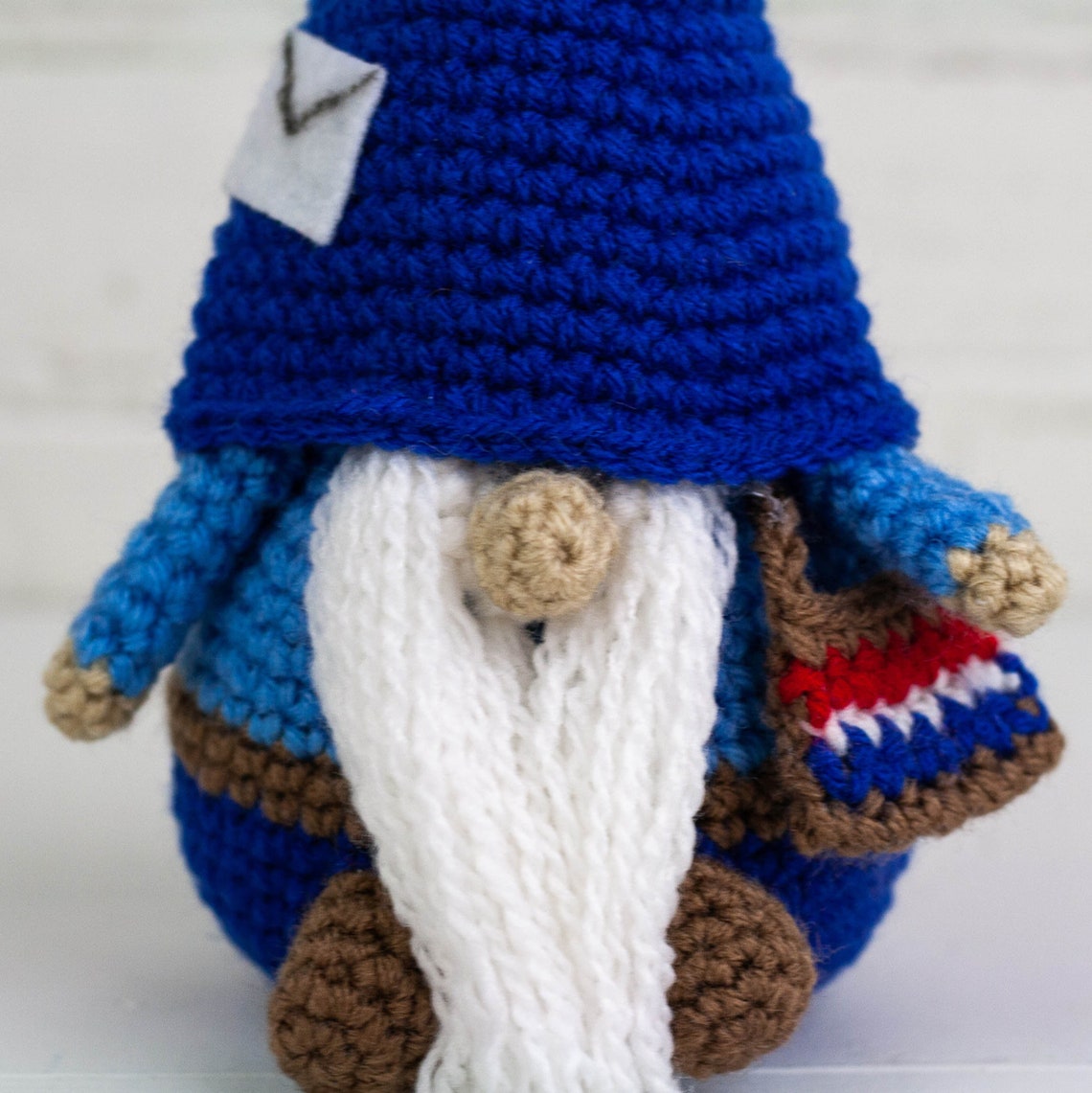CROCHET PATTERN X Mailman Gnome X English PDF Pattern Only - Etsy