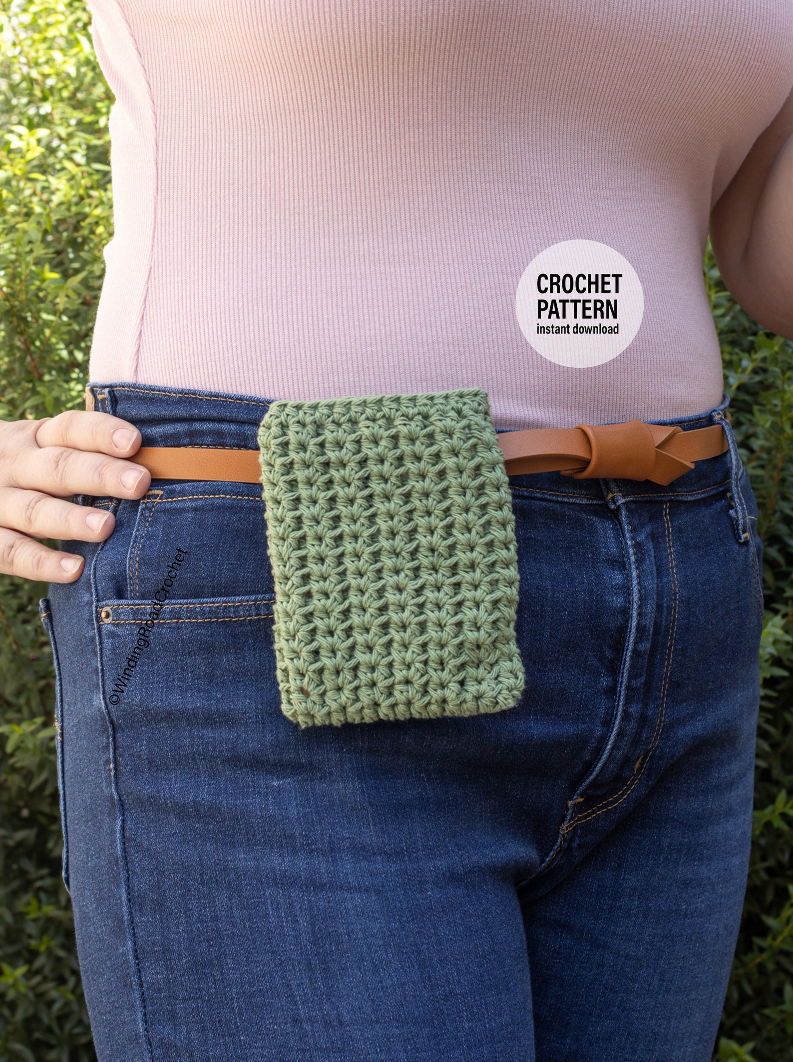 CROCHET PATTERN X Crochet Hip Pouch Pattern English PDF - Etsy