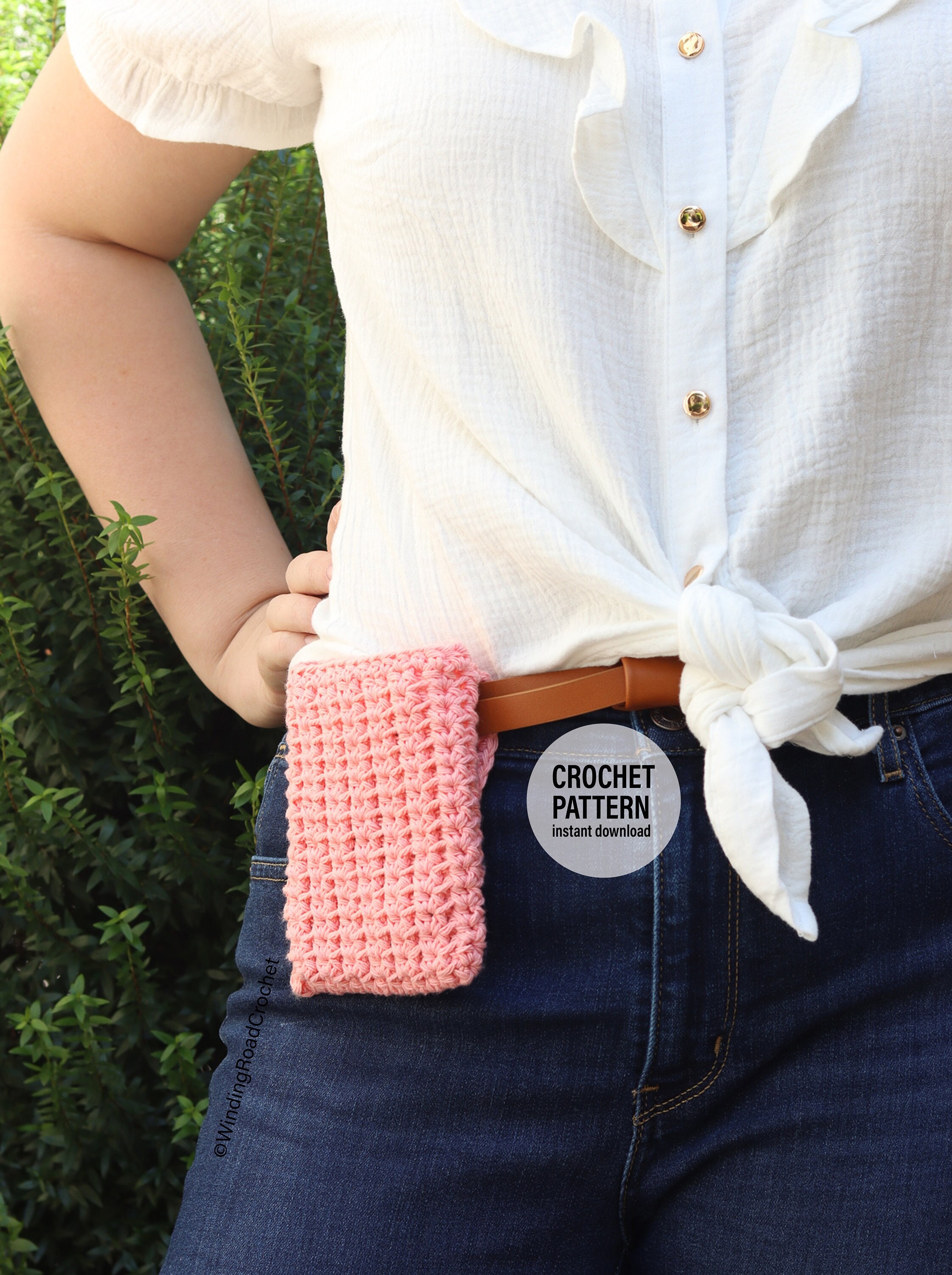 CROCHET PATTERN X Crochet Hip Pouch Pattern English PDF - Etsy