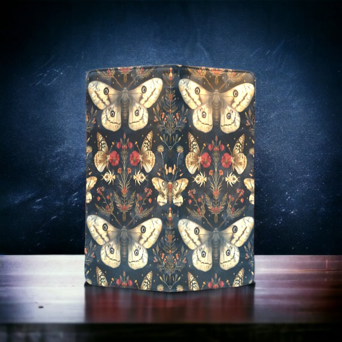 Cottage Goth Moths Flowers Satchel, Gothic Moths Bag & Wallet Set, Dark ...