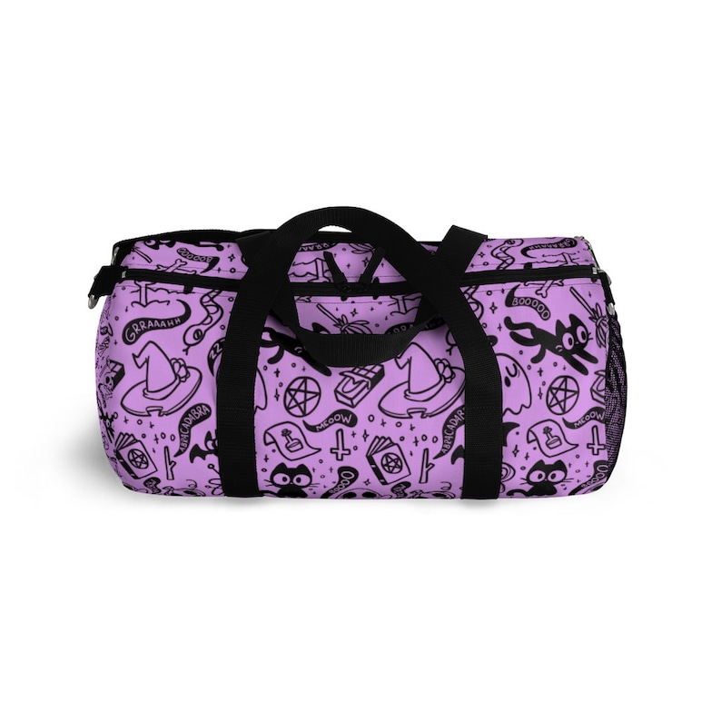 Creepy Cute Duffel Pastel Goth Bag Creepy Kawaii Bag Halloween - Etsy