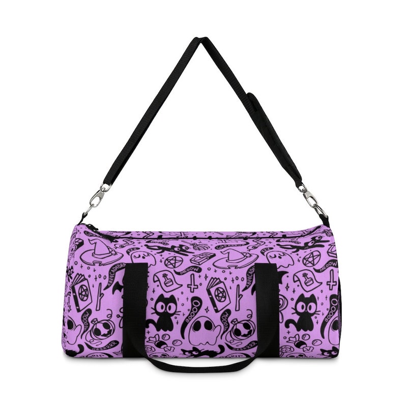 Creepy Cute Duffel Pastel Goth Bag Creepy Kawaii Bag Halloween Spooky ...