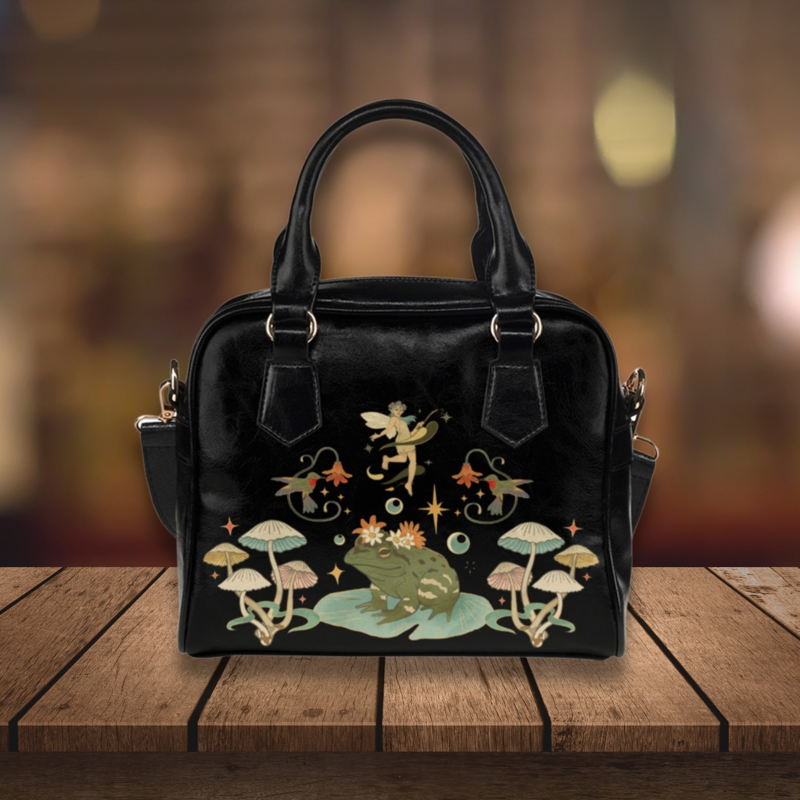 Goblincore Fairycore Celestial Shoulder Bag, Fairy Frog Cross Body ...