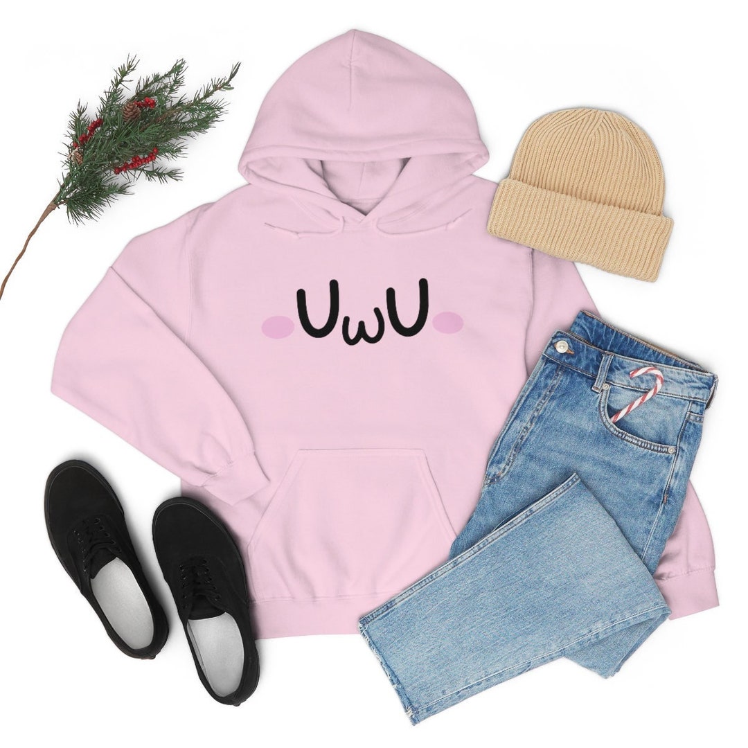 Kawaii Uwu Hoodie Harajuku Anime Aesthetic Hoodie Gamer Girl Otaku ...