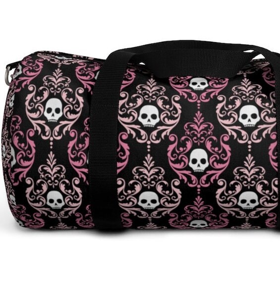 Goth Girl Duffel Bag, Cute Gothic Bag, Pastel Goth Weekend or Gym Bag ...