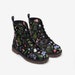 Forestcore Boots, Woodland Mushrooms Combat Boot, Vegan Combat Boots ...