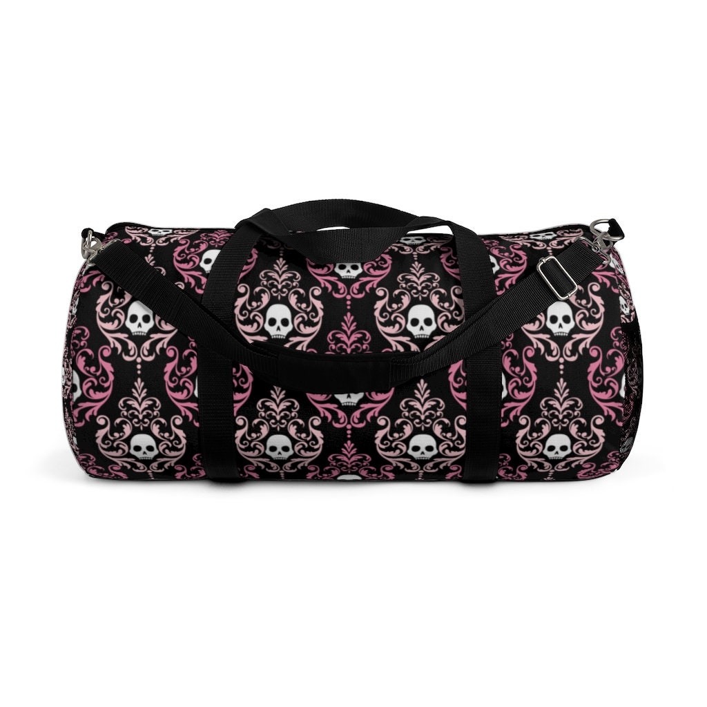 Goth Girl Duffel Bag, Cute Gothic Bag, Pastel Goth Weekend or Gym Bag ...