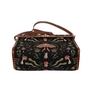 Mystical Dark Forest Satchel, Dark Cottagecore Cross-body Witch Satchel ...