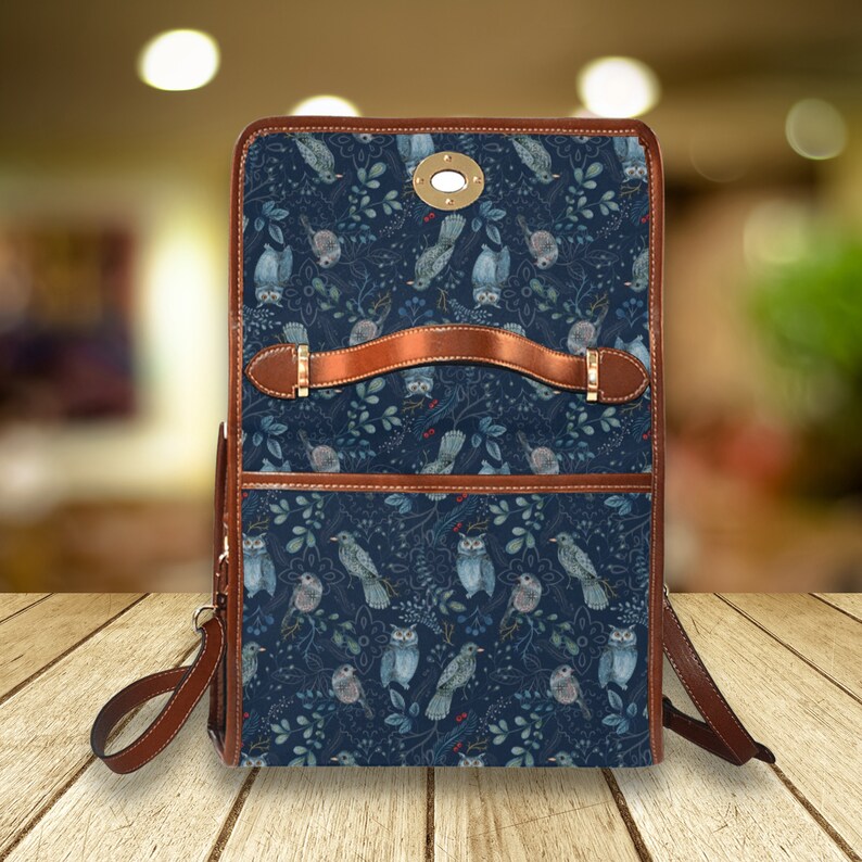 Dark Cottagecore Birds Cross Body Purse, Cottage Witch Owls Crows ...
