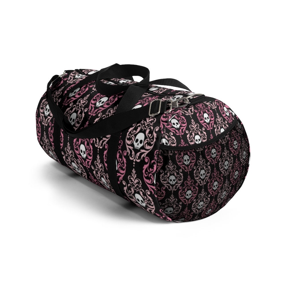 Goth Girl Duffel Bag, Cute Gothic Bag, Pastel Goth Weekend or Gym Bag ...