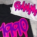 Gamma Graffiti Drip Top / Sigma Lambda Gamma Shirt / Gamma Shirt ...