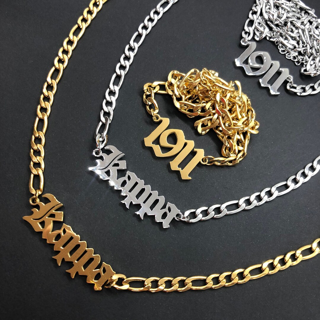 Kappa Necklace , Kappa Gift , Kappa Gift , 1911 Necklace , 1911 Chain ...