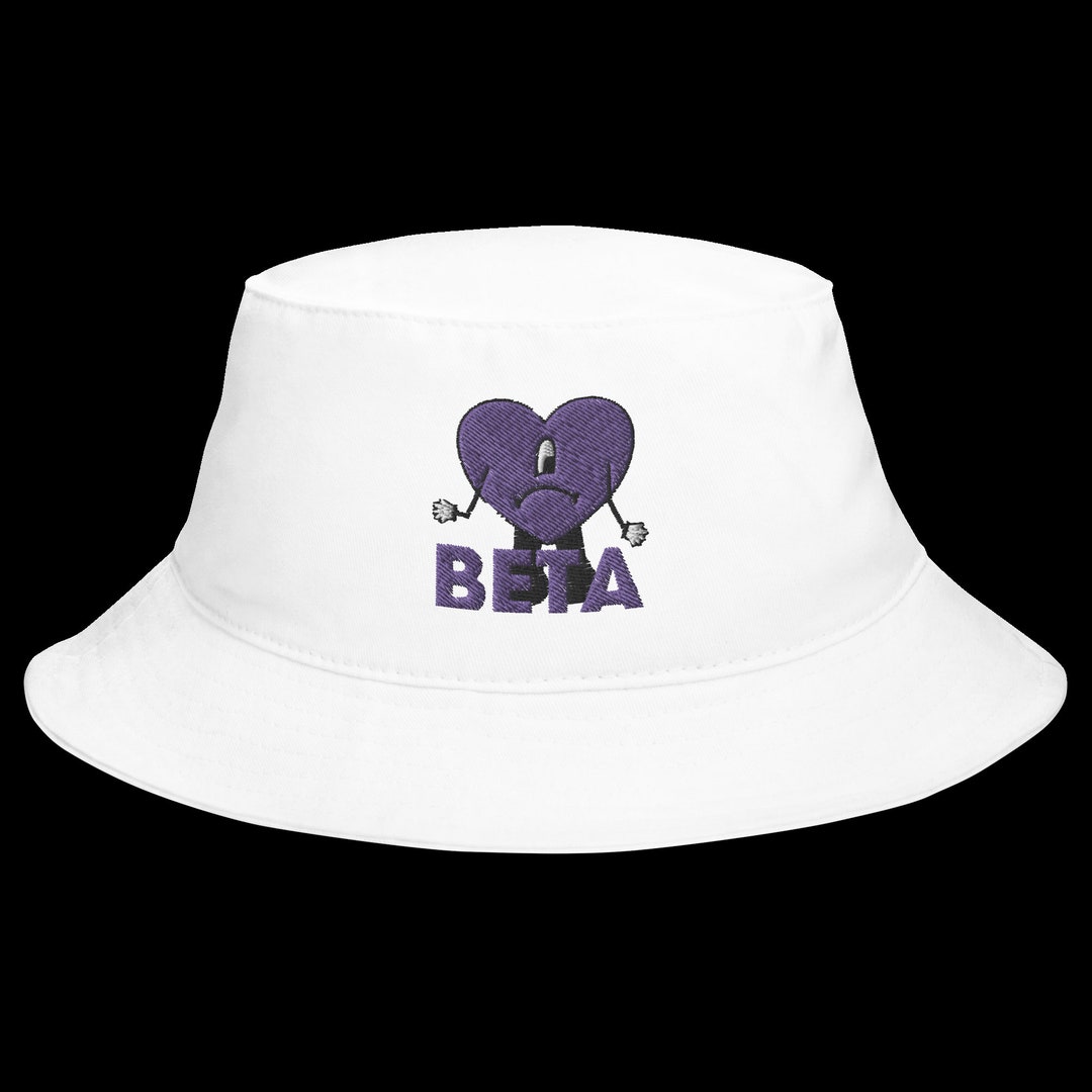 1986 Bad Bunny Heart Bucket Hat / Sigma Lambda Beta / Sigma - Etsy