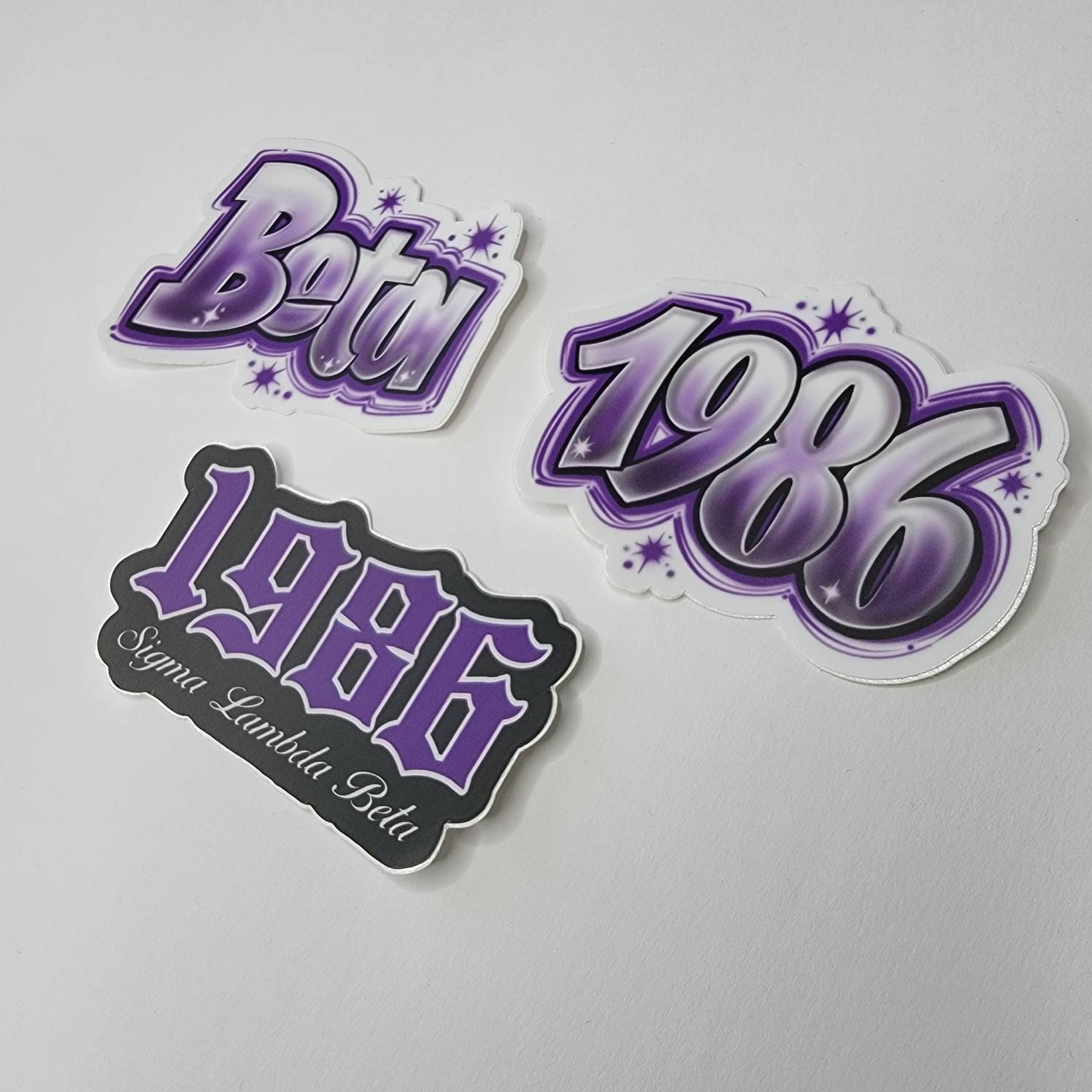 Sigma Lambda Beta Graffiti 2.0 Stickers / Sigma Lambda Beta Stickers ...