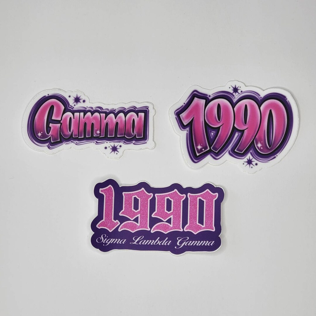 Sigma Lambda Gamma Graffiti 2.0 Stickers / Sigma Lambda Gamma Stickers ...