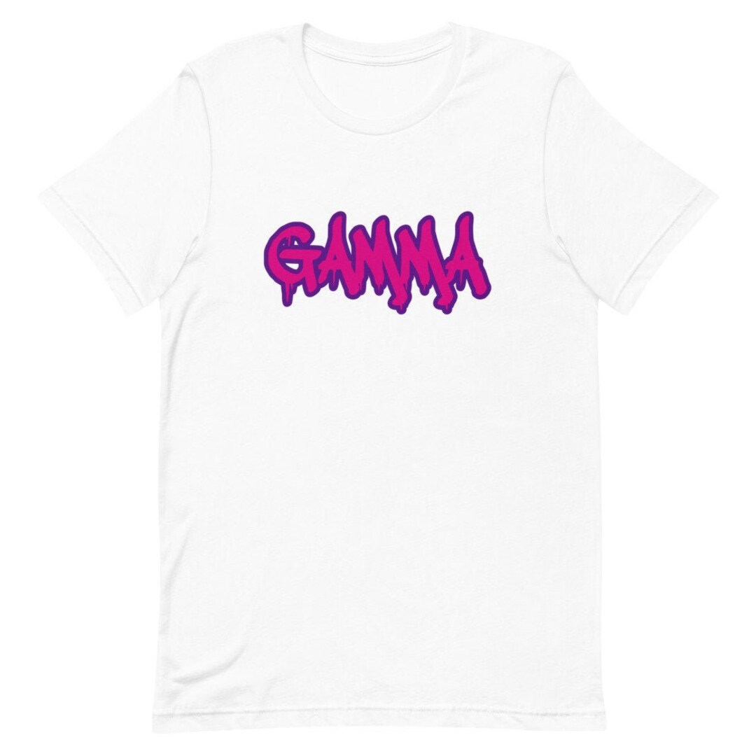 Gamma Graffiti Drip Top / Sigma Lambda Gamma Shirt / Gamma Shirt / Sigma Lambda Gamma Gift ...
