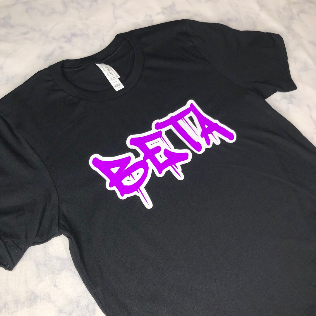 Beta Graffiti Top * Sigma Lambda Beta Shirt - Etsy Canada